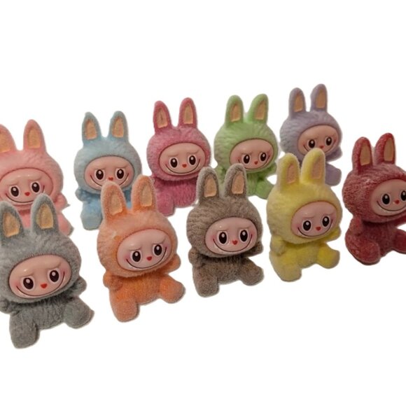 Other | 1piece Mini Bunny Figure Set Sitting Style Cake Toppers Party ...